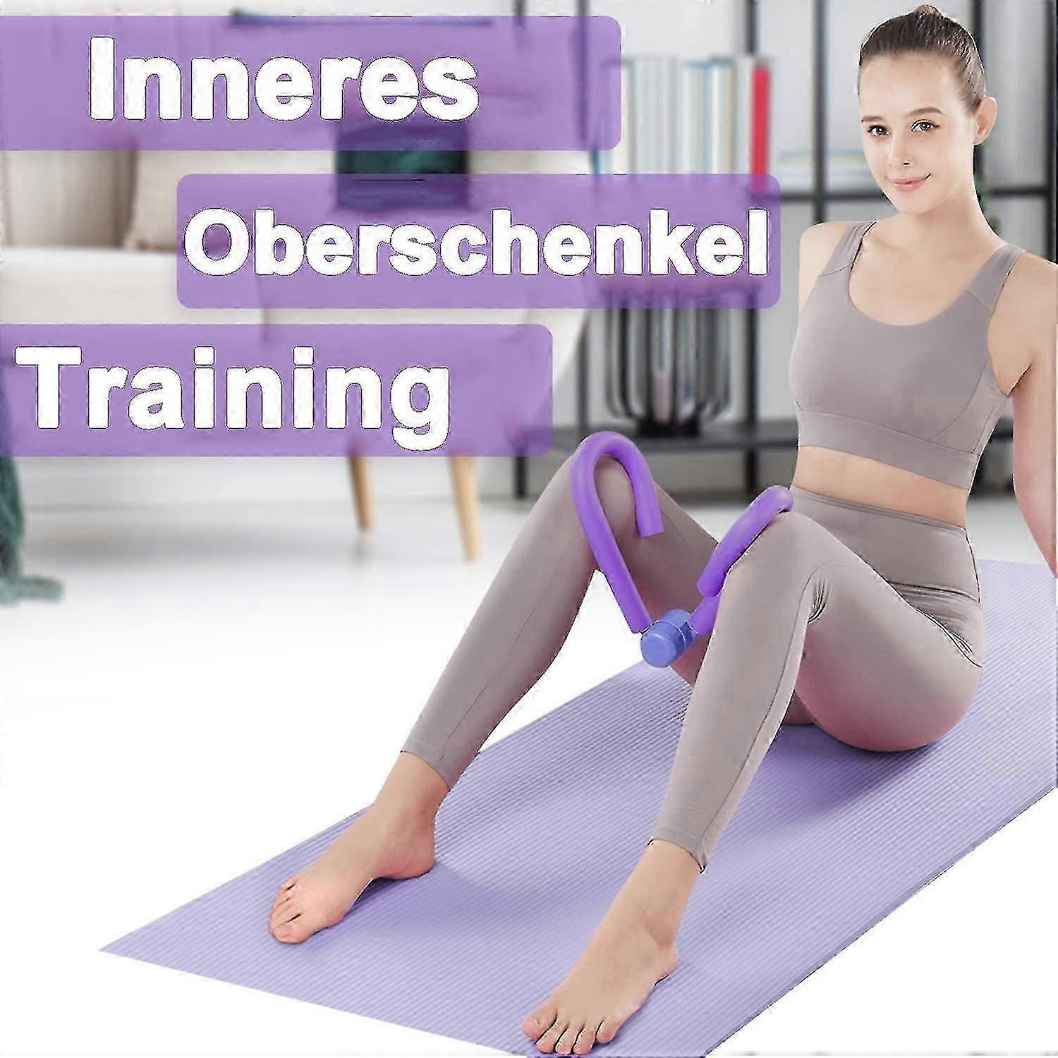 Thigh Trainer Leg Exercise Bike - Purple | Fruugo UK