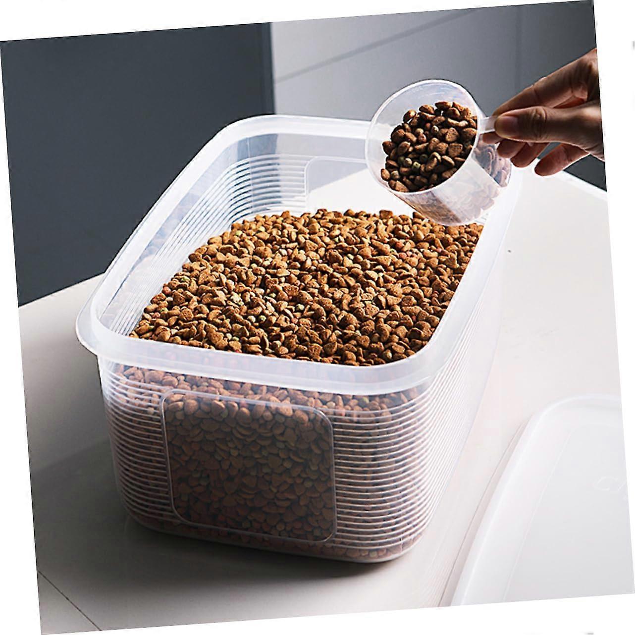 Storage Box for Pet Food Airtight Food Container with Measuring Cup, 10 ...