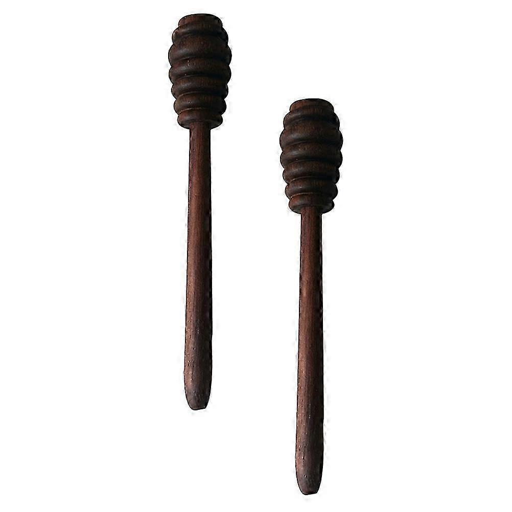 2pcs Honey Stirrer Sticks Wood Honey Dipper Wands Honey Stirring Wands ...