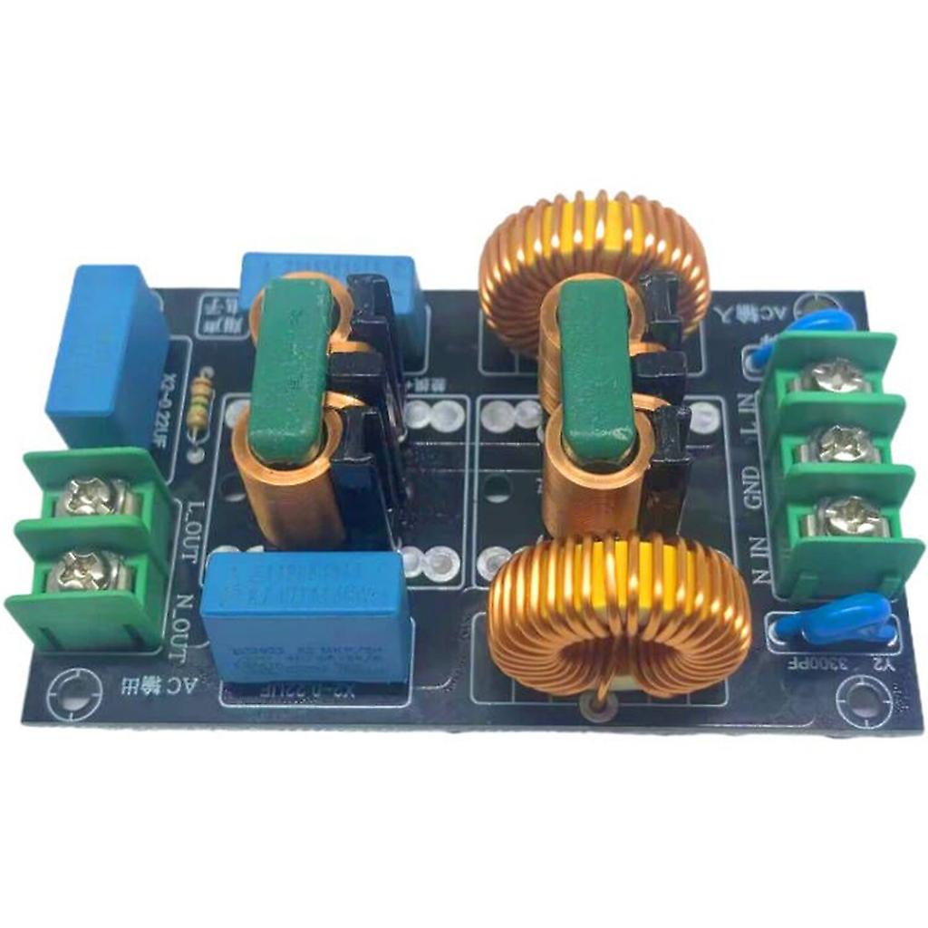 3-stage 4A 10A 20A AC EMI EMC Power Filter Board 110V 220V EMI Filter ...