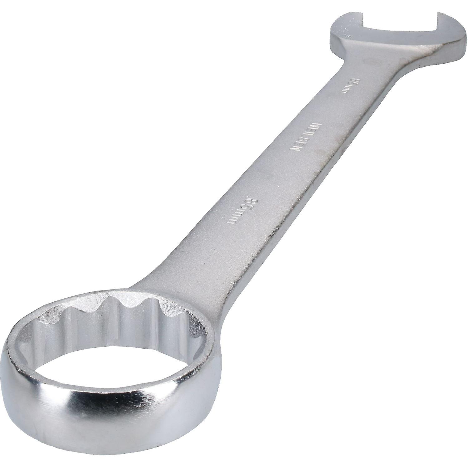 85mm Metric Jumbo Combination Spanner Wrench Ring and Open Ended HGV ...