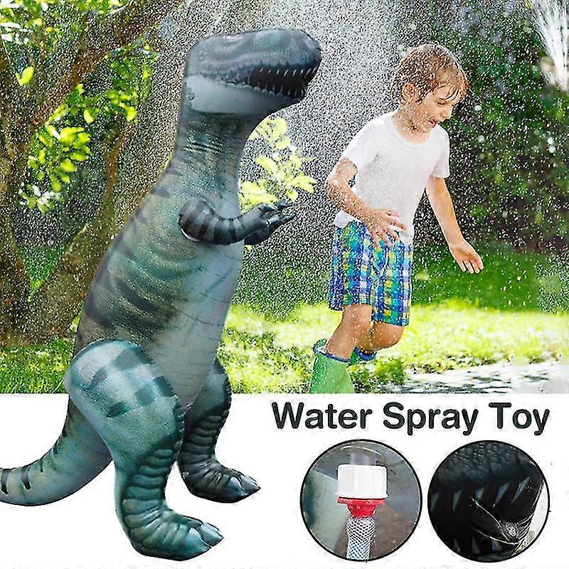 Water Spray Toy Dinosaur Sprinkler Inflatable Giant Swimming Pool Water ...