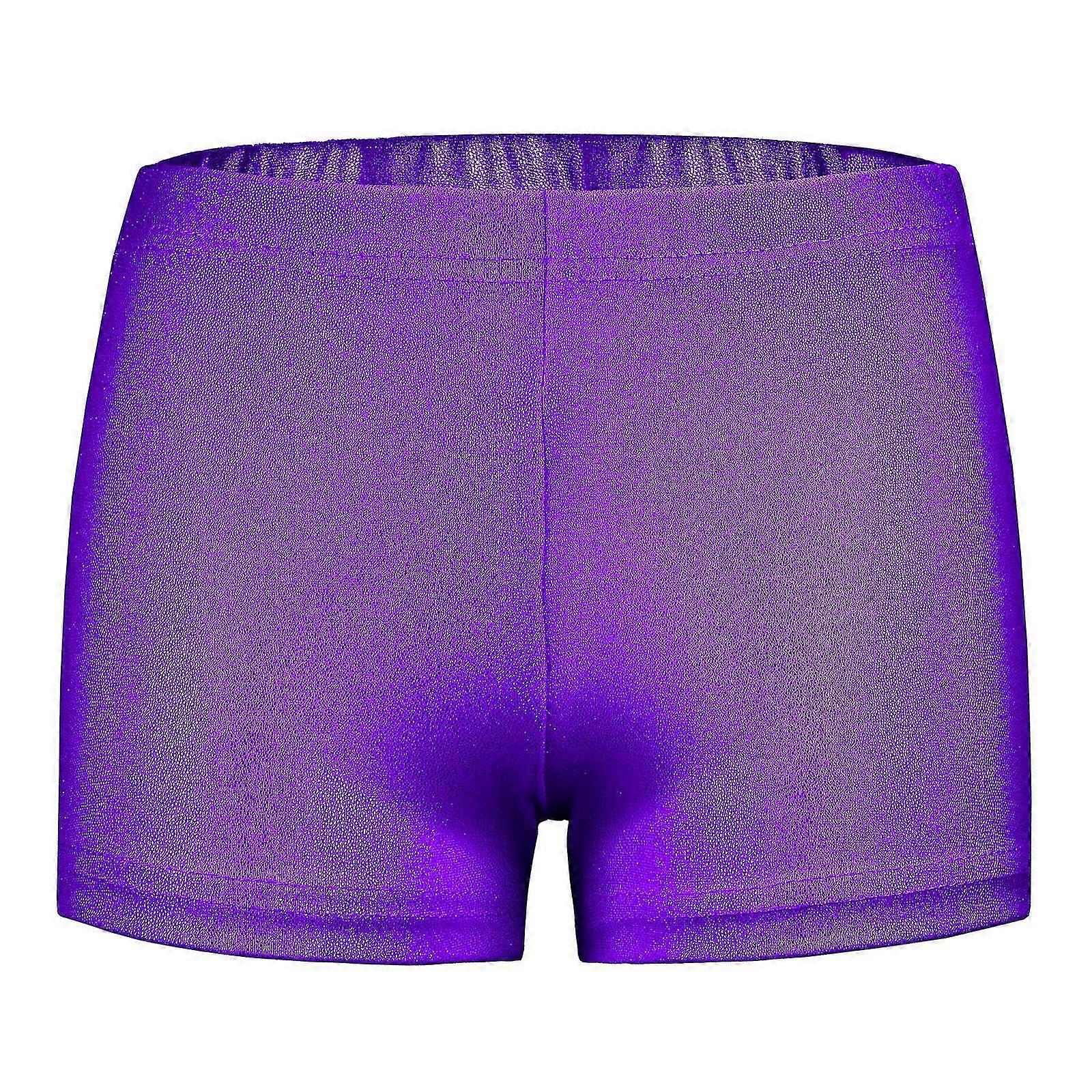 Girls Gymnastics Shorts High Quality Bright Color Ballet Gymnastics ...