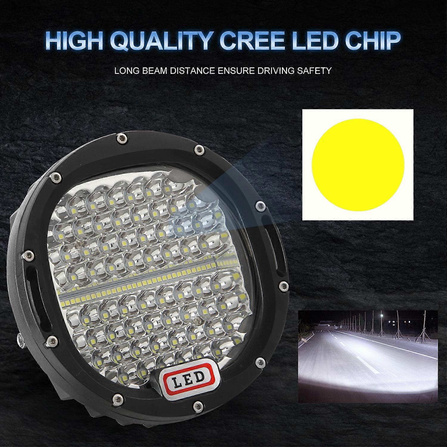 LED Headlights Work Light 105w Offroad 300W 4x4 4WD ATV UTV SUV Round ...