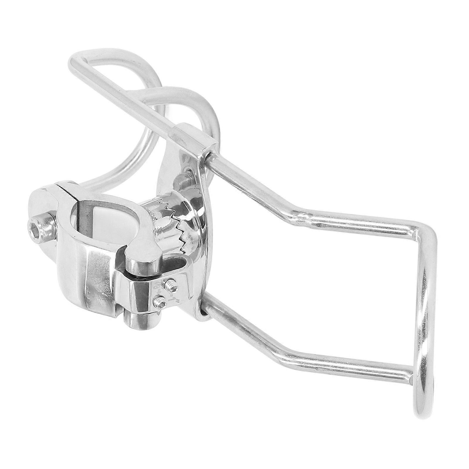 Rail Mounted Clamp Adjustable Fishing Rod Holder 360 Degrees Rotation ...