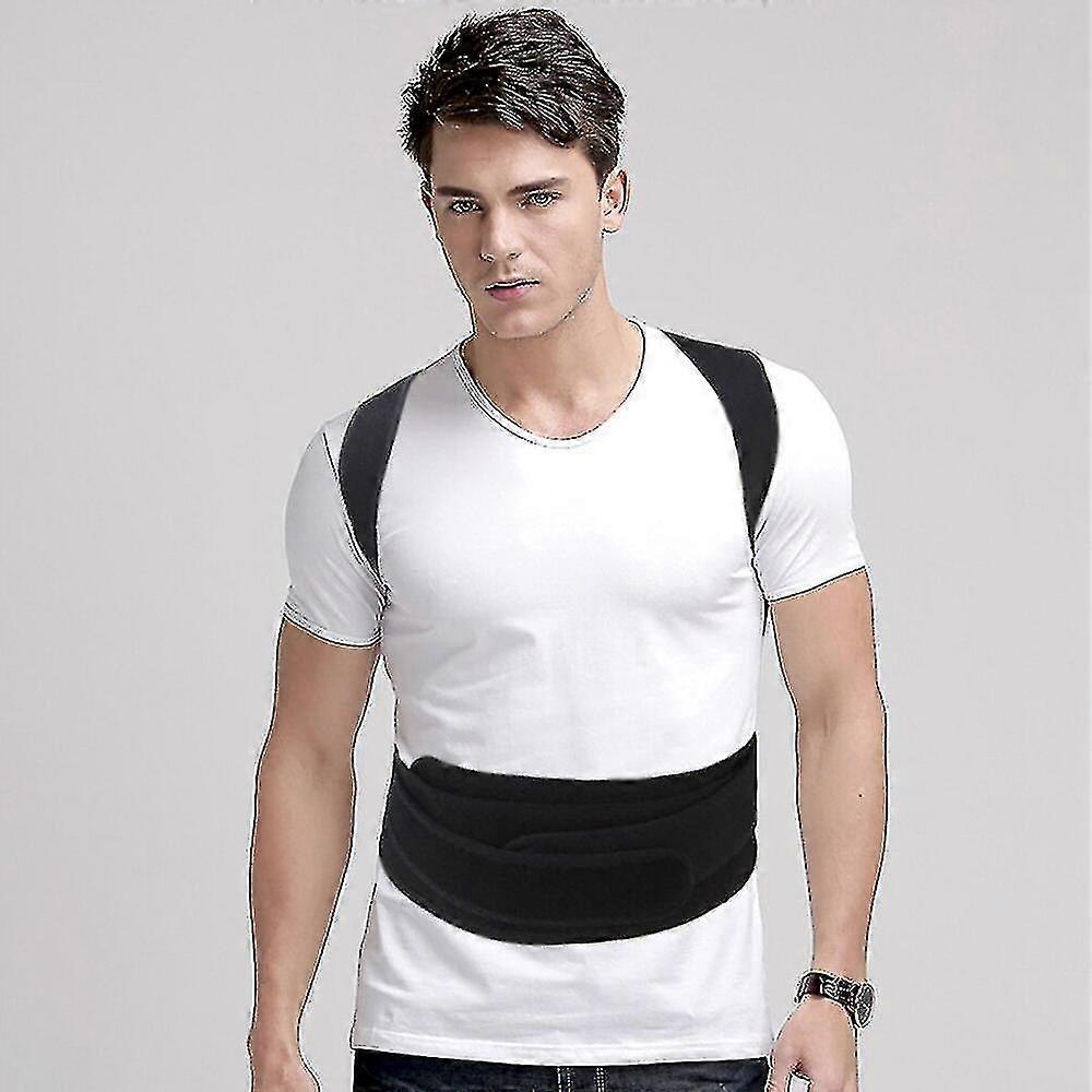 Orthopedic Back Support Belt Posture Corset Back Brace Support Men Back ...