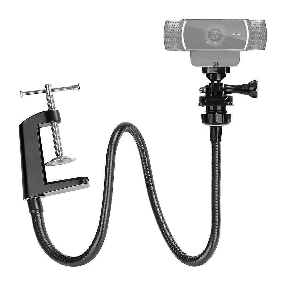 15.7 Inch Webcam Stand Camera Mount, Upgraded Thick Base Flexible ...