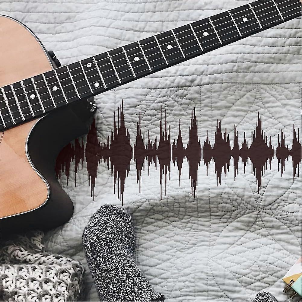 2PCS Sound Wave Painting Stencil 8.3x11.7inch Sonic Line Stencil for ...