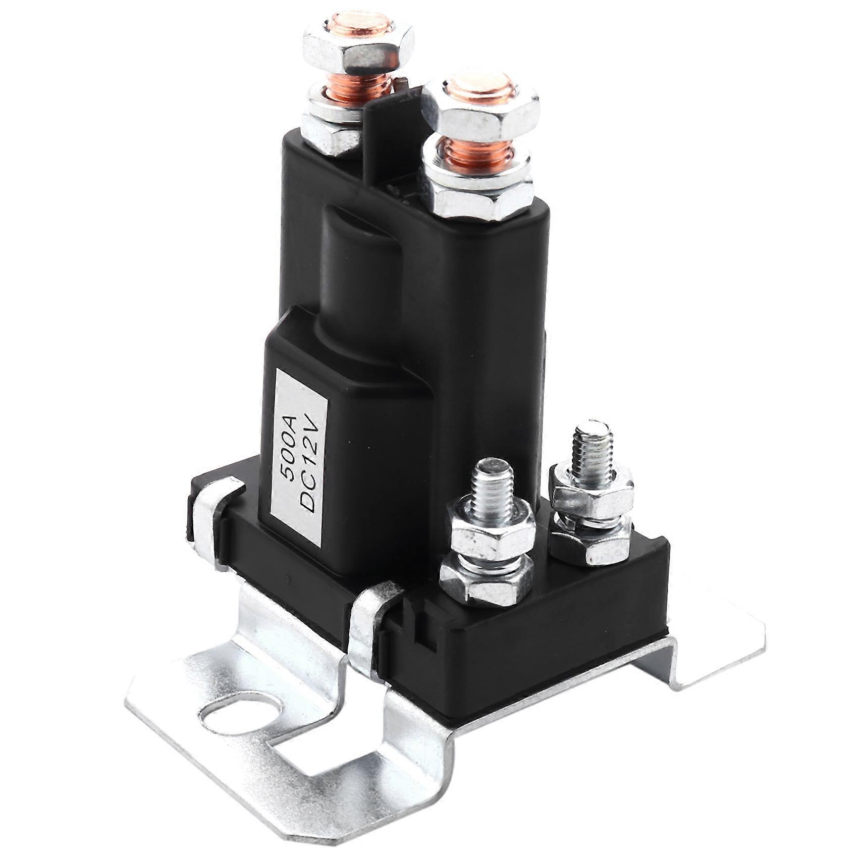 Dual Battery Isolator Relay On/Off 4 Pin 500A 12V For Car Switch ...