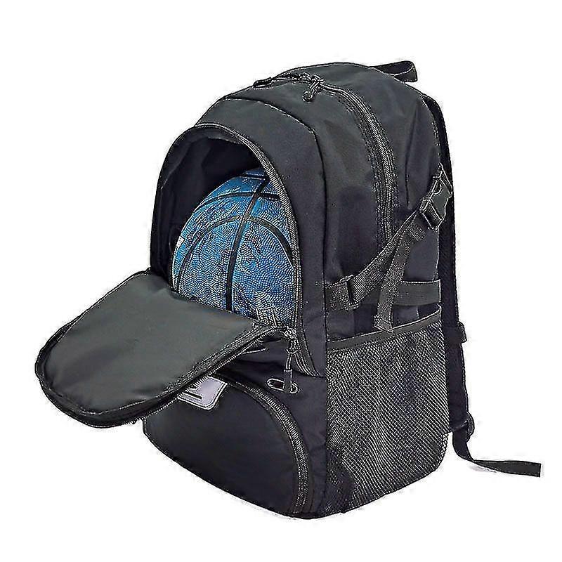 Basketball Backpack Large Sports Bag With Separate Ball Holder & Shoes ...