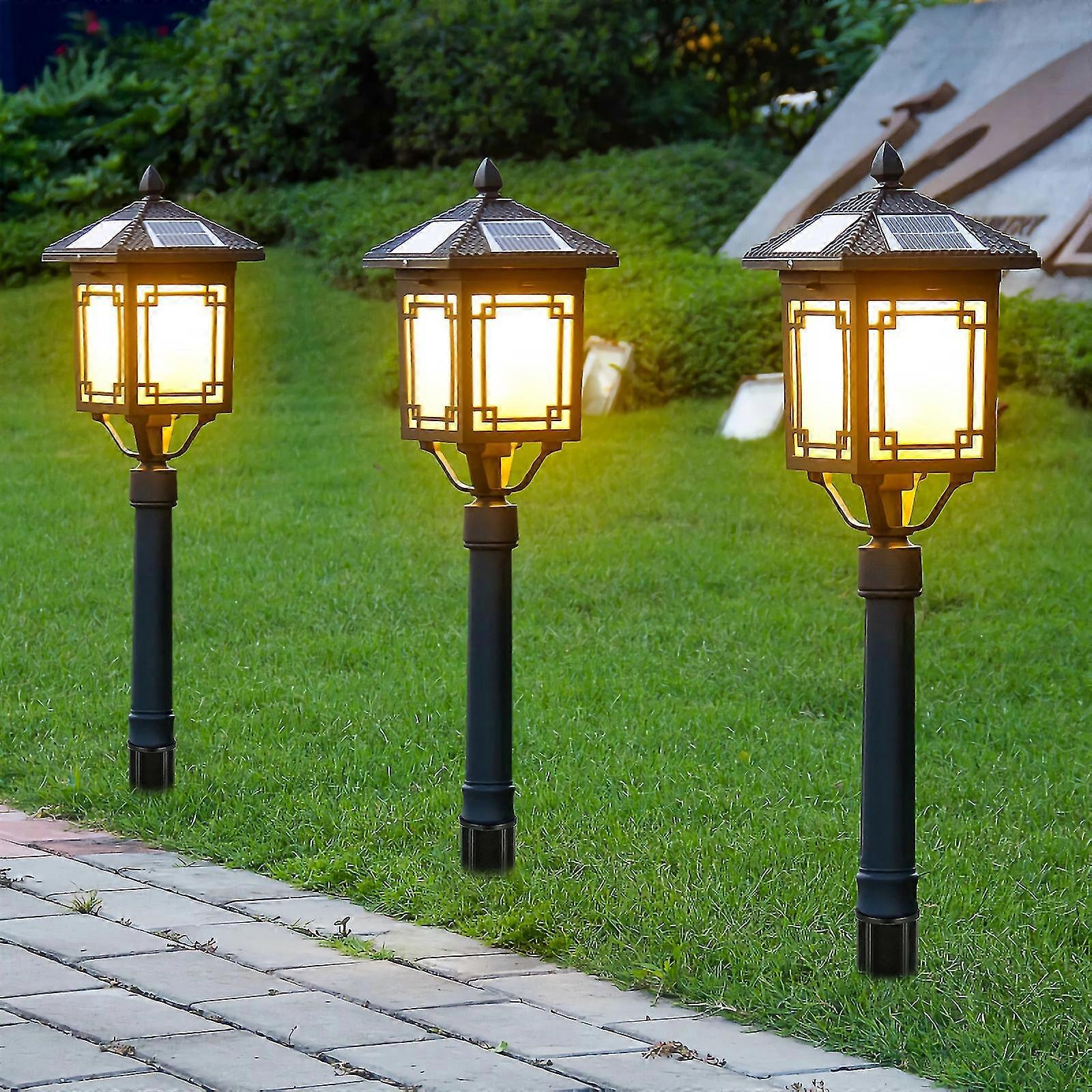 10 Pcs Solar Lights Replacement Spikes Outdoor Ground Pole Stakes For ...