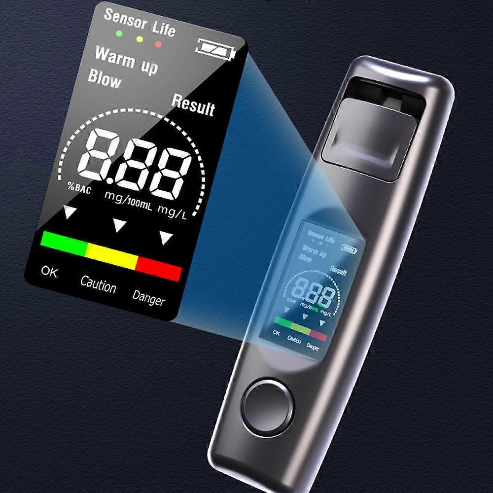 High-Precise Alcohols Detector AT9 Non-Contacting Breath Blow Tester ...