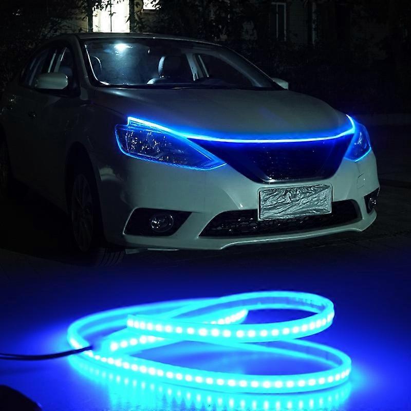 LED Car Hood Atmosphere Lght Strip Waterproof Auto Exterior Decoration ...