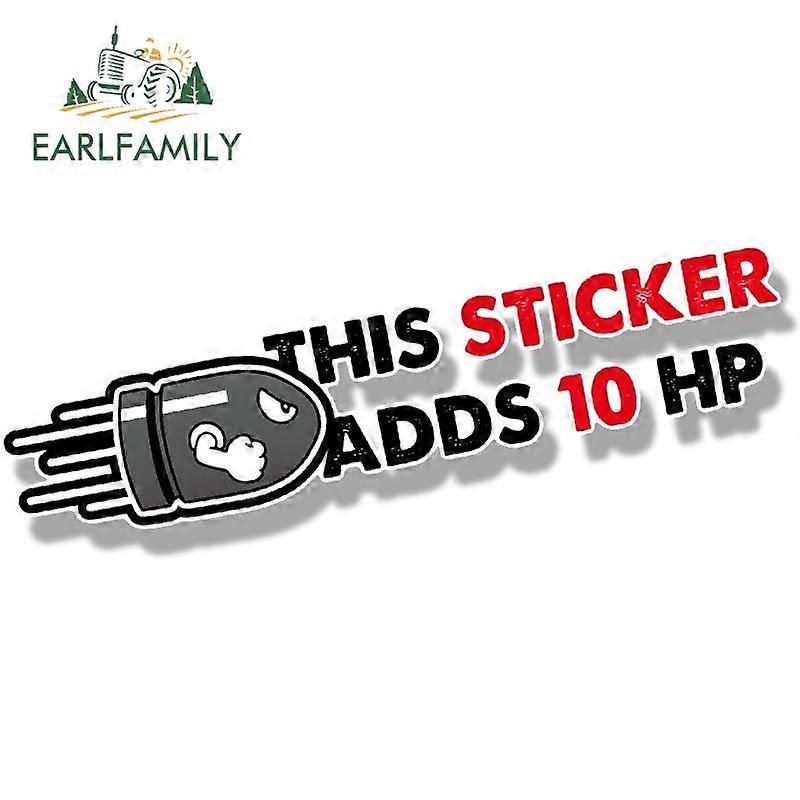 HP Car Stickers Creative Plus Horsepower Body Stickers + 100HP Stickers ...