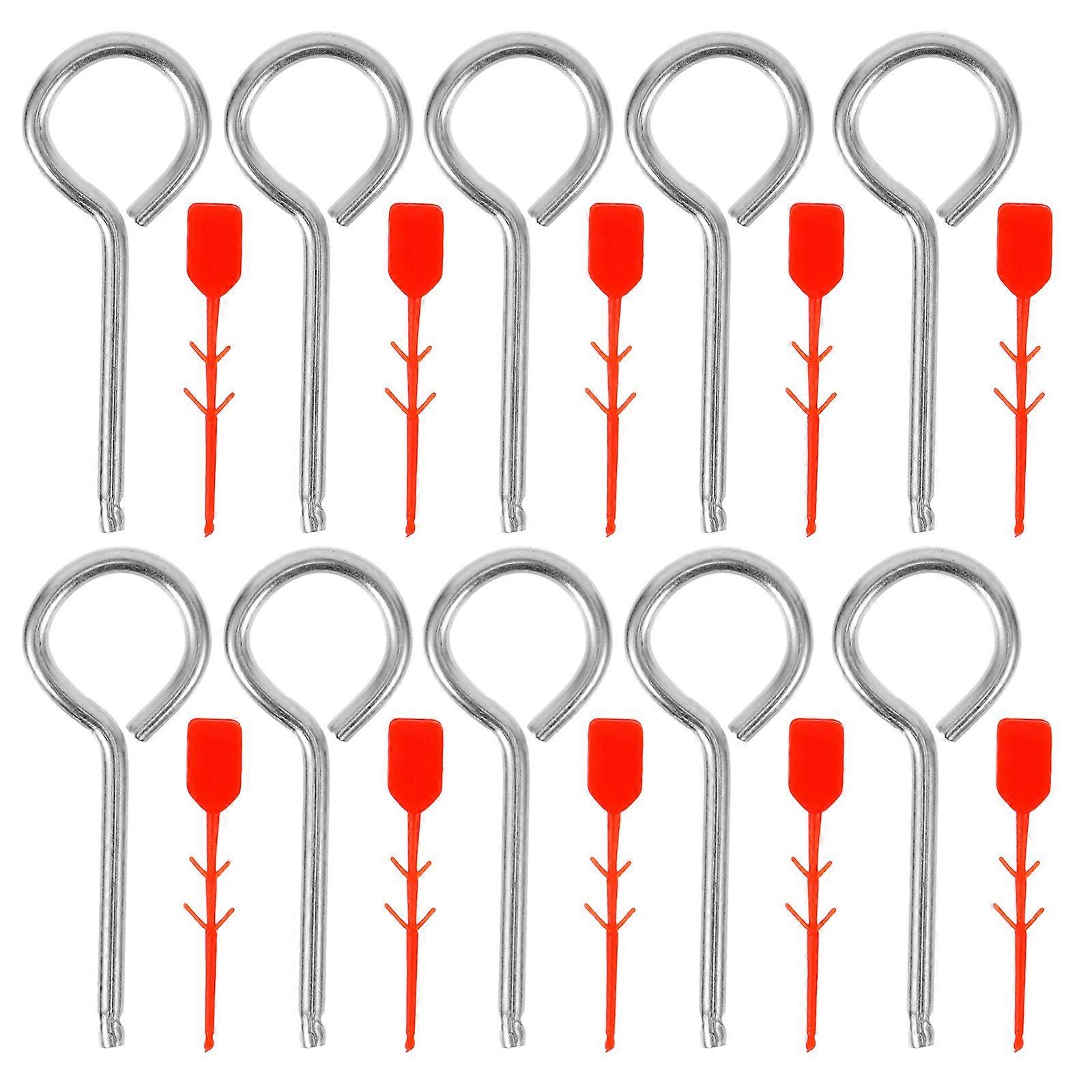 10pcs Fire Extinguisher Pull Pins Fire Equipment Replacement Pin Lock ...