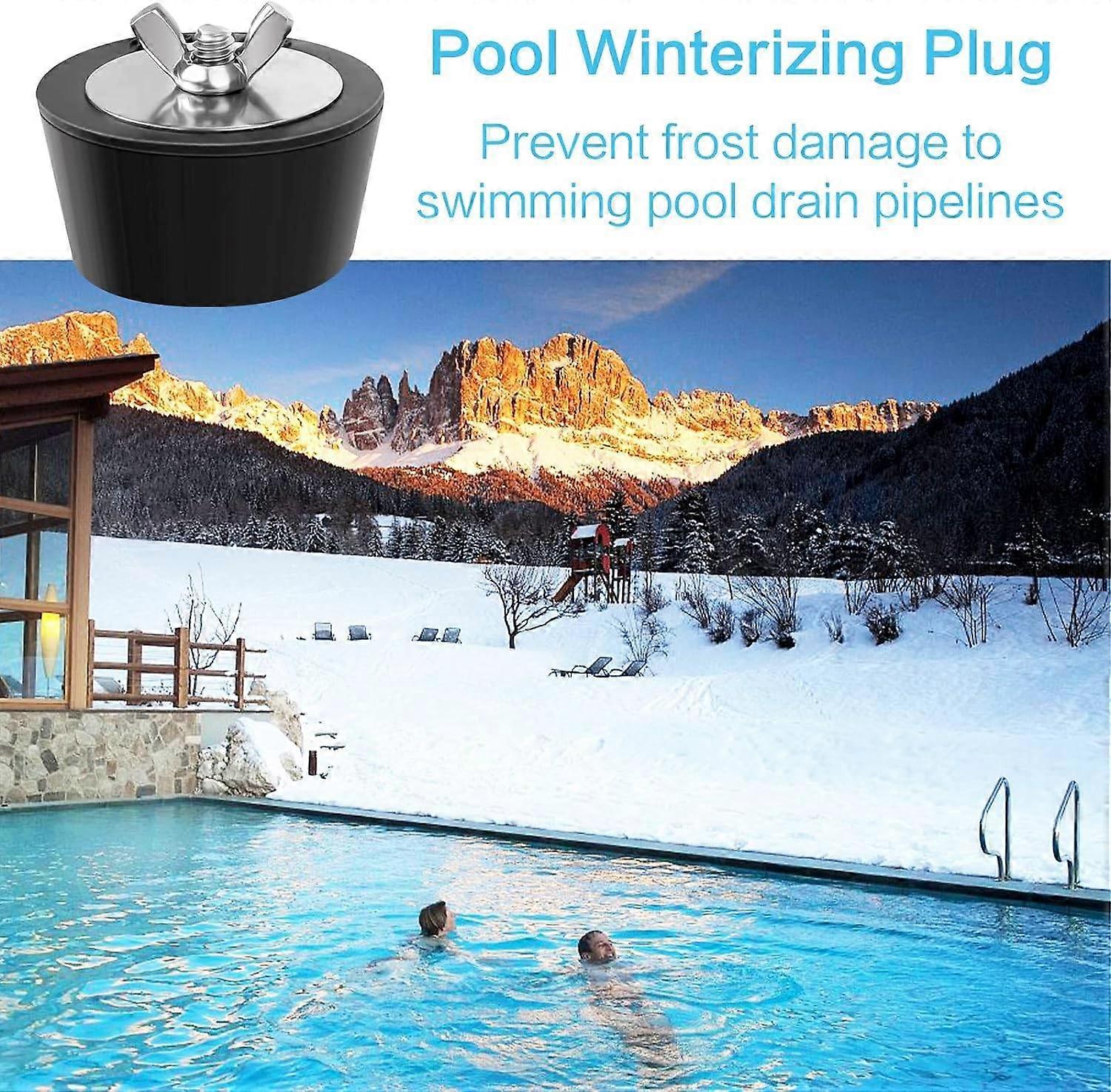 2-Pack Swimming Pool Freeze Plug 51mm/2 Inch Winter Rubber Plug Pool ...