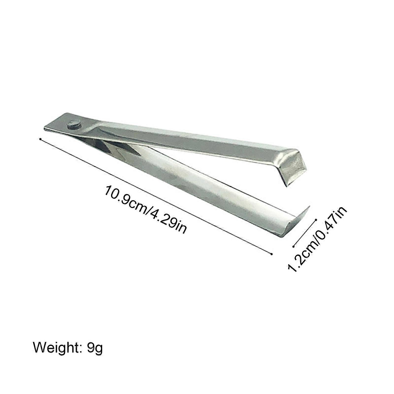 2024 New Stainless Steel Garlic Fish Bone Tweezers Remover Pincer ...