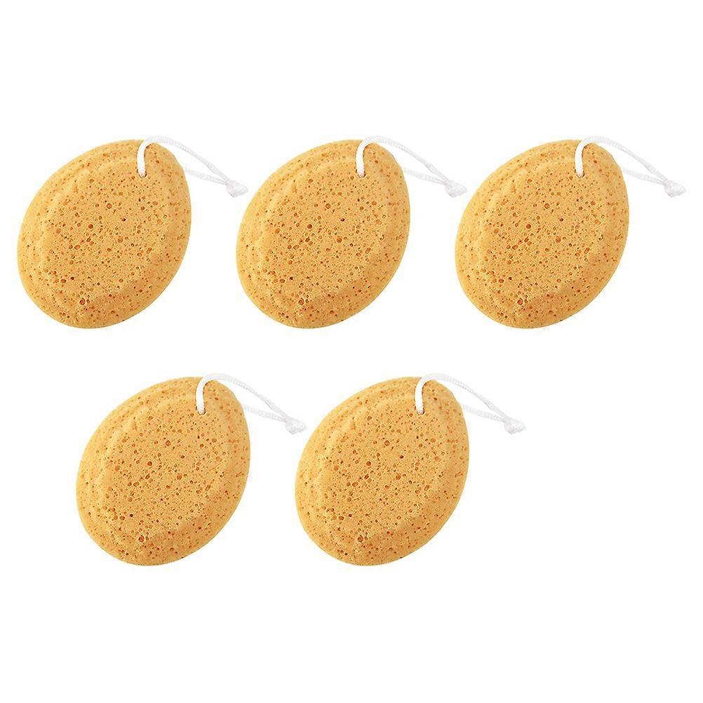 5 Pcs Spongell Sea Sponge Natural Sponges Bathing Natural Feel Bath ...