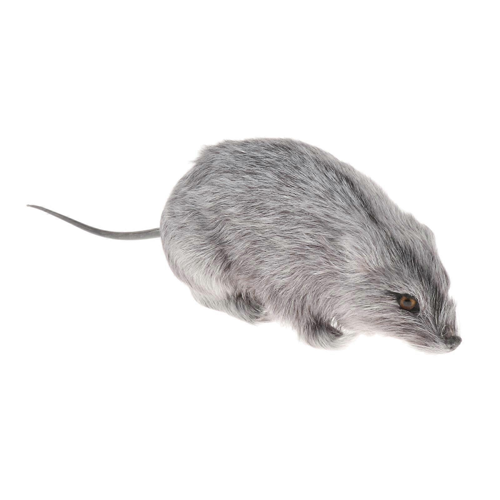 Realistic Mouse Figure Halloween Home Dashboard Decor Gift Prank Props ...