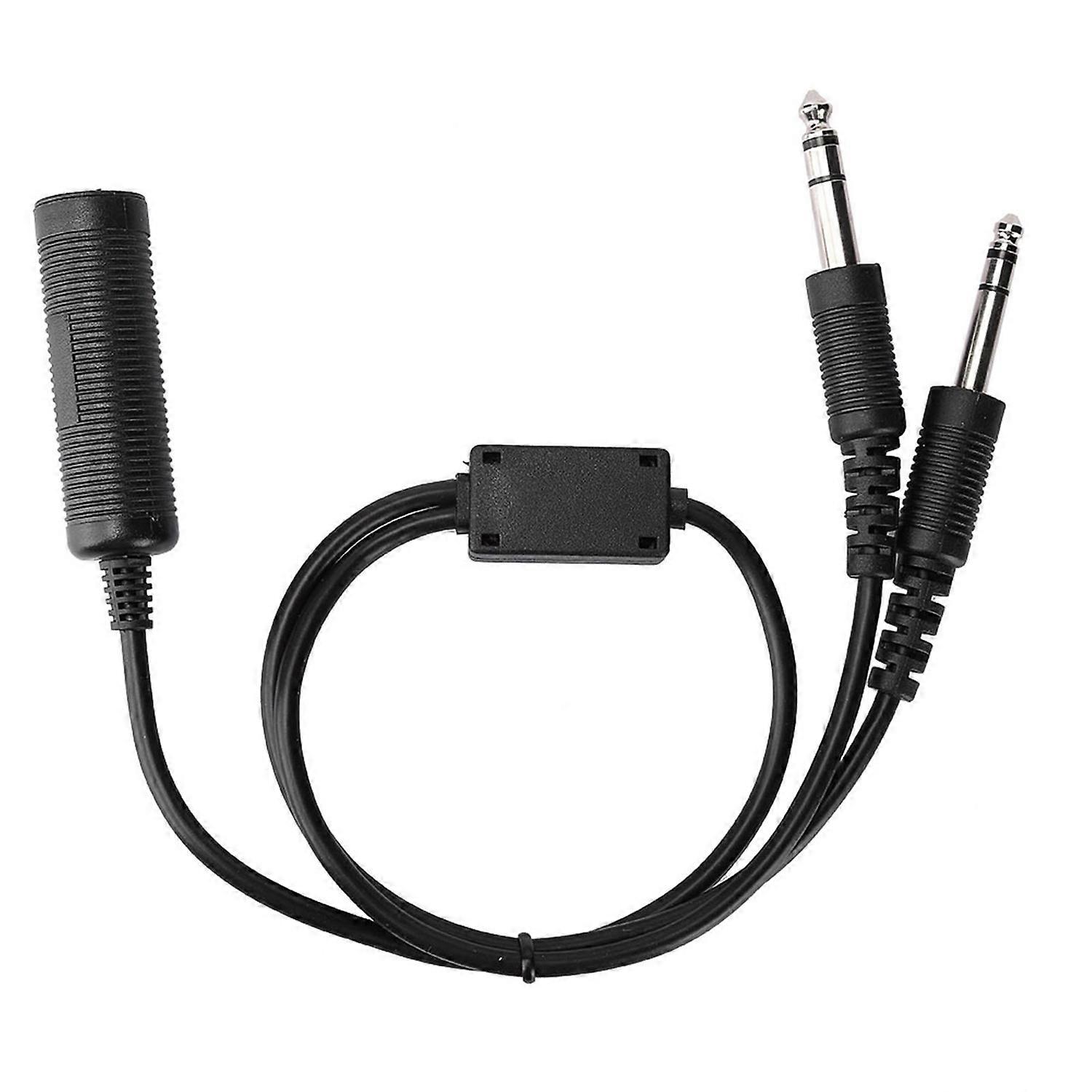 Helicopter to General Aviation Headset Adapter Cable - David Clark ...