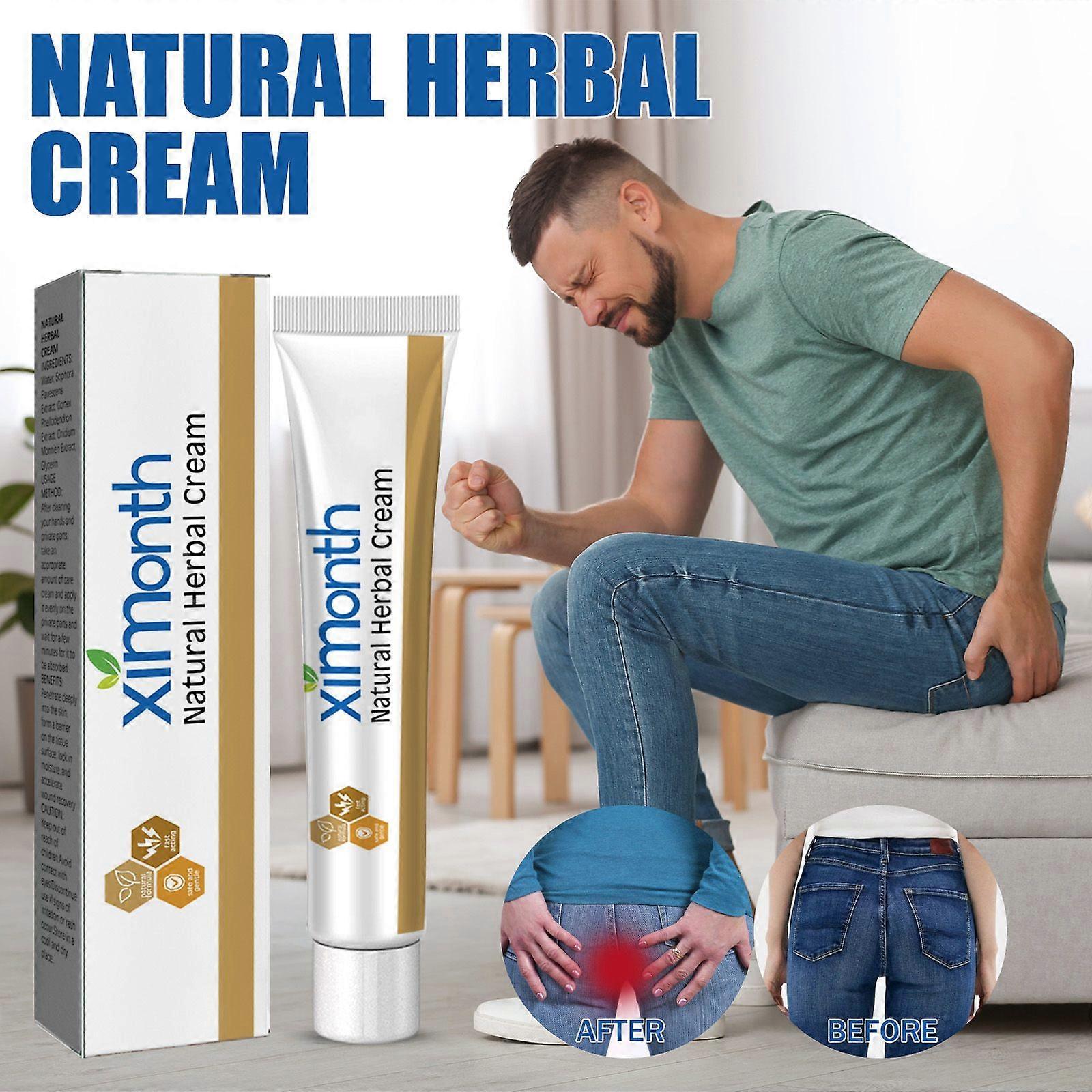 Ximonth Herbal Hemorrhoid Cream: Relieves Anal Discomfort & Eliminates ...