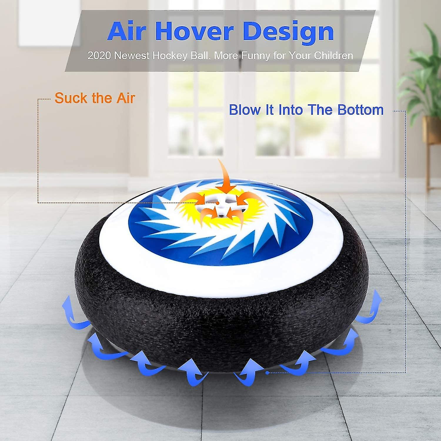 Hover Hoey Set For Kids Toys, Hover Hoey Game With 2 Goals Led Light ...