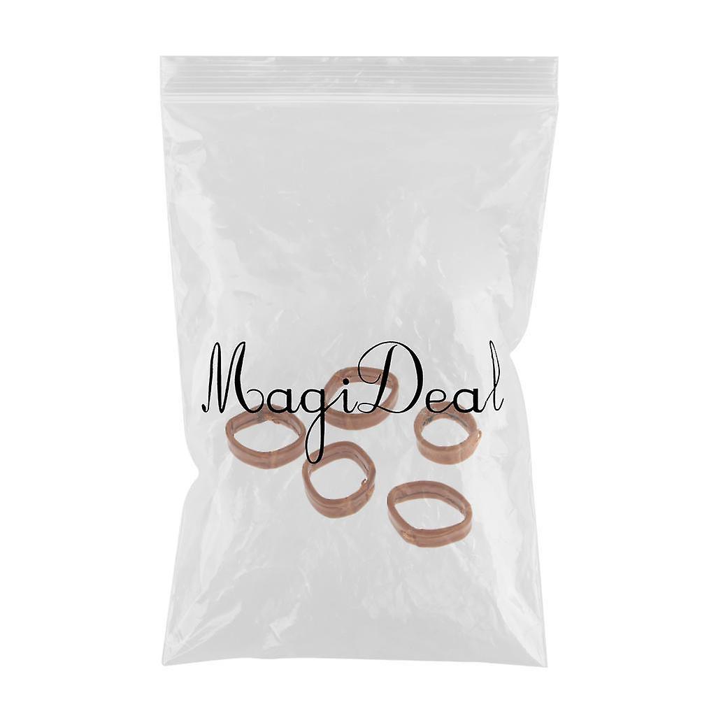 5 Pieces Leather Watch Strap Buckle Keeper Ring Holder Retainer 20mm ...