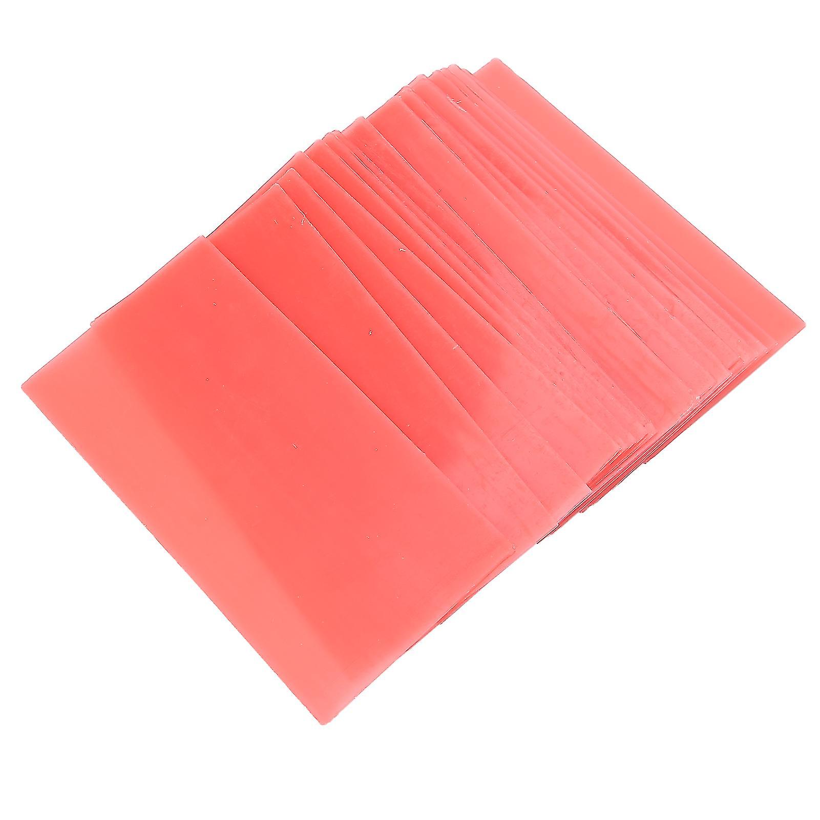 18pcs Dental Base Plate Wax Red Dental Wax Dentist Auxiliary Material ...