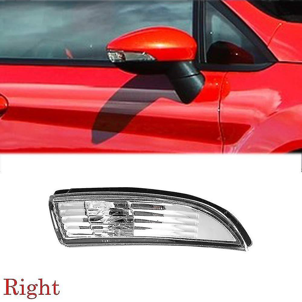 White Right Reversing Mirror Steering Lamp Rearview Mirror Steering ...