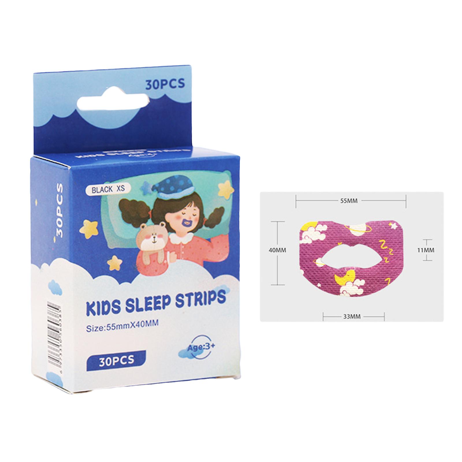 Anti-Snoring Stickers Kids Sleep Strips, Mouth Nose Breathing Correction, Anti-Suffocation ...