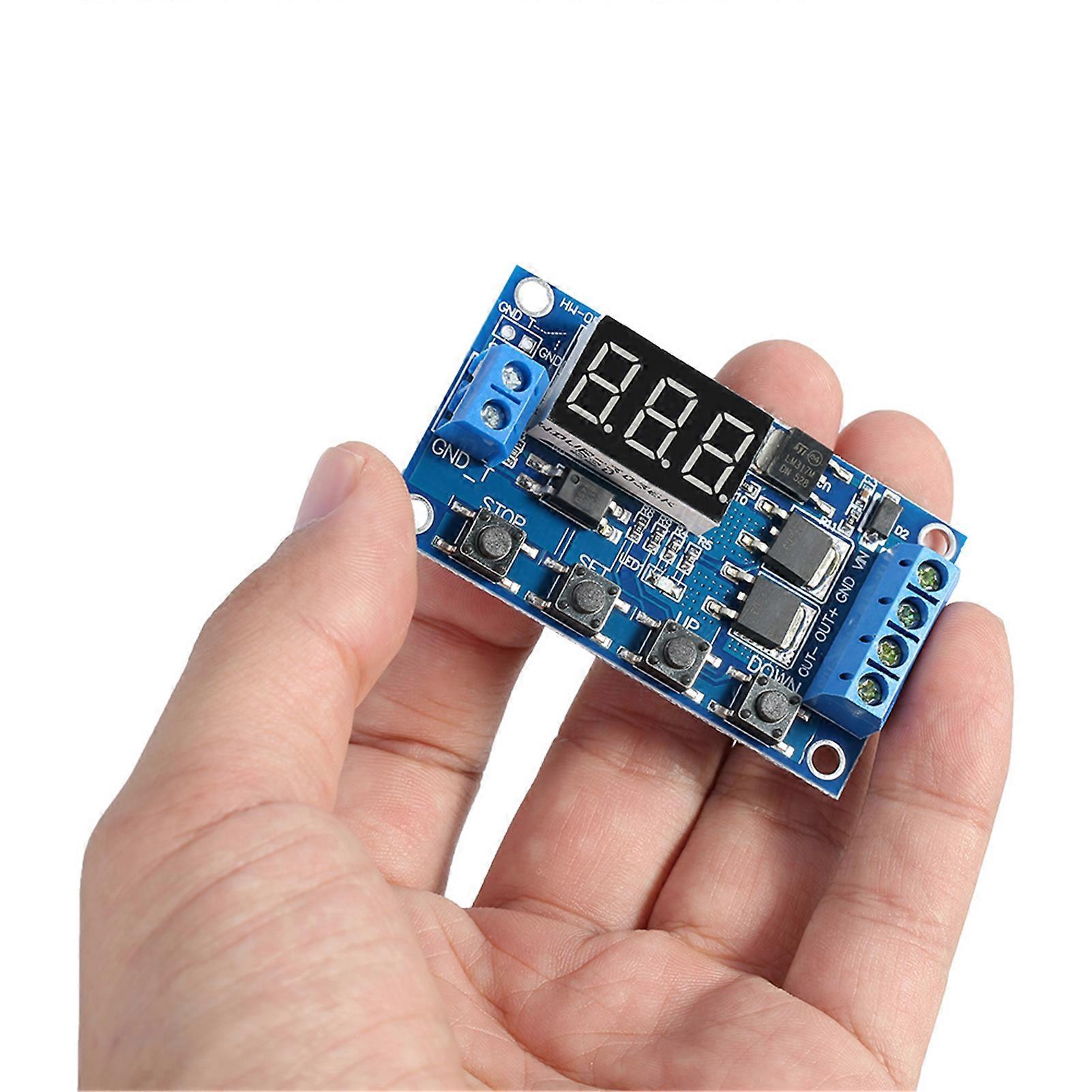 DC 5V--36V Trigger Cycle Delay Timer Switch Turn On Off Relay Module with LED Display | Fruugo UK