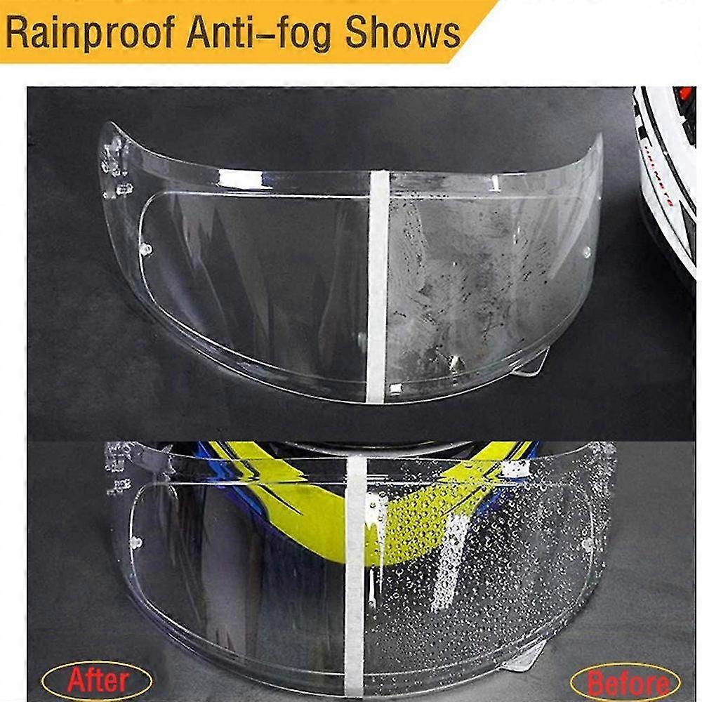 Universal Type Motorcycle Helmet Anti-rain Anti-fog Film Electric Car ...