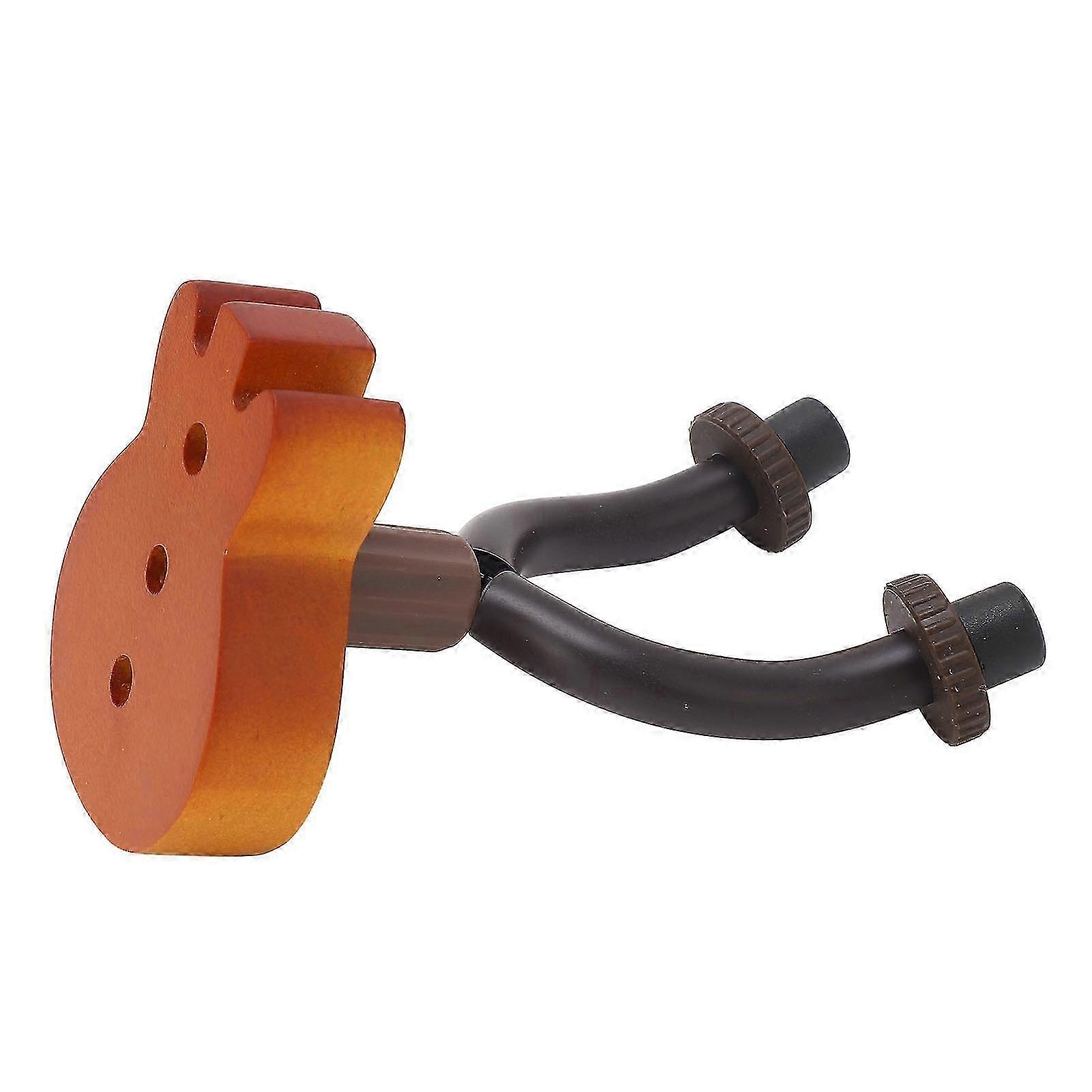 Guitar Hangers Hook Wall Mounted Beech Wood Iron and Rubber Guitar ...