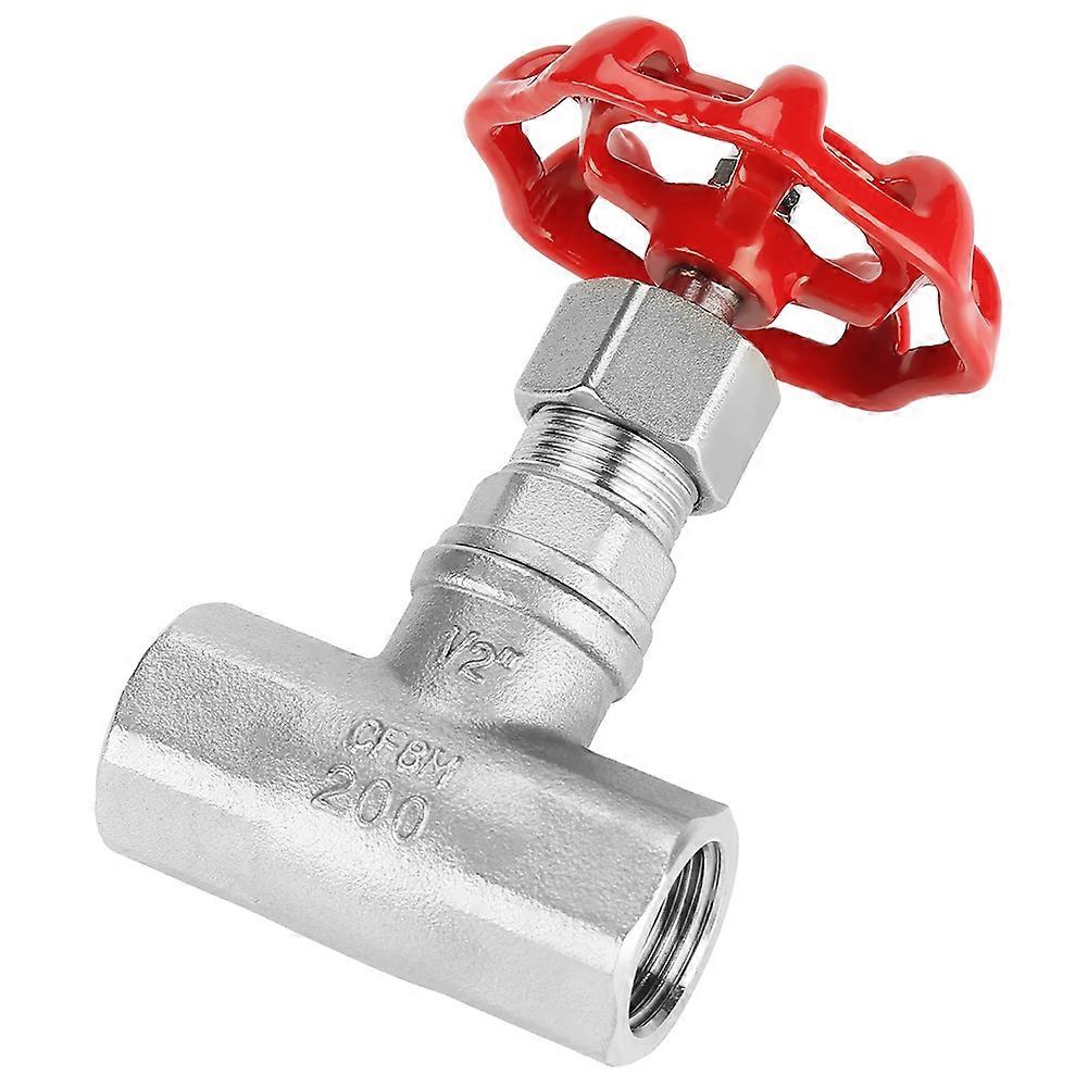 DN15 Stainless Steel Gate Valve BSPP G1/2 Rotary Sluice Valve for Water ...