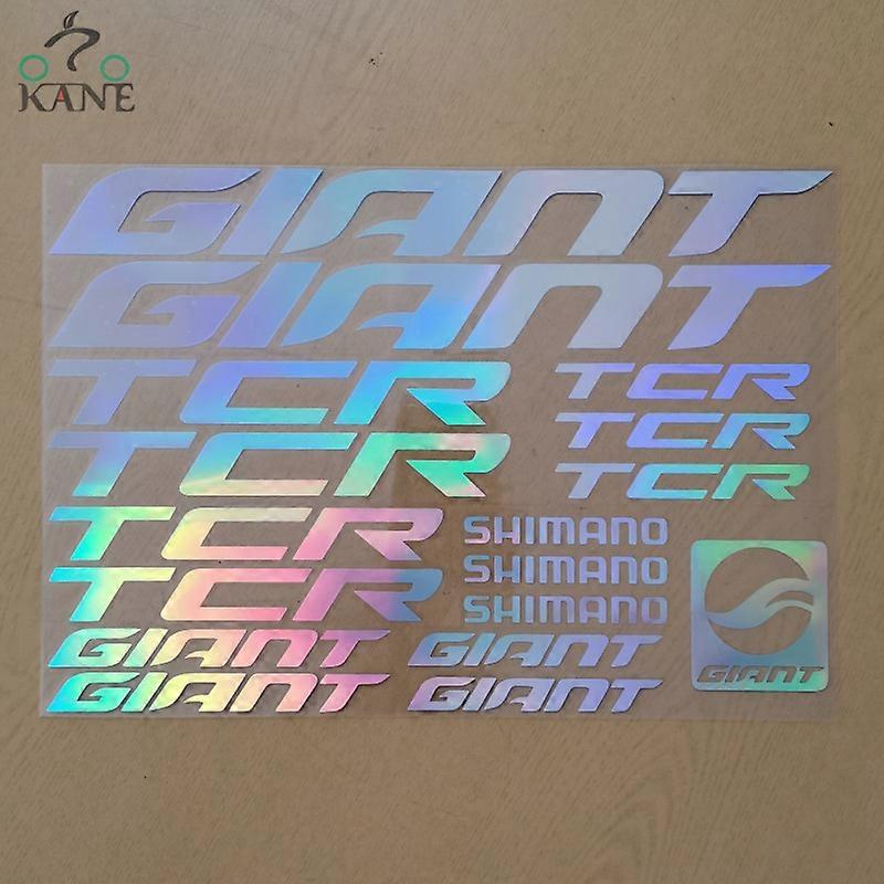 TCR Brand Bicycle Frame Stickers MTB DH Cycling Road Ride Decals MTB ...