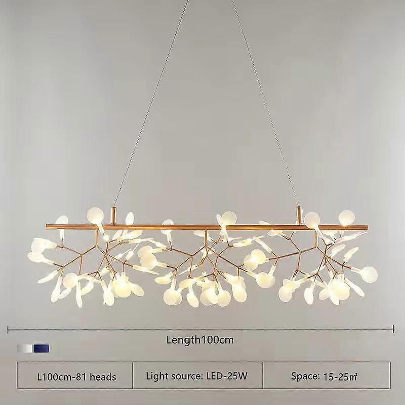 Nordic Hanging Living Room Chandelier Modern Kitchen Firefly Led ...