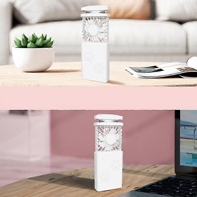 Hand Held Fan With Cat Claw Handheld Travel Fan Retractable Battery ...
