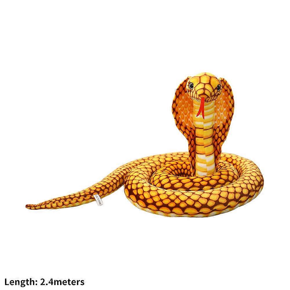 Snake Stuffed Animals 31.5" Large Cobra Snake Plushies Toy Gifts ...