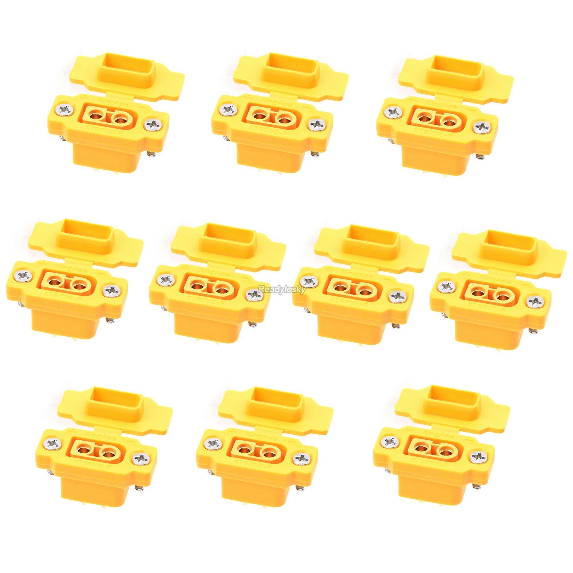 NEW XT60BE-F XT60E-F & XT60 / XT60H Model Airplane Battery Gold-Plated 30A High Current Safe ...