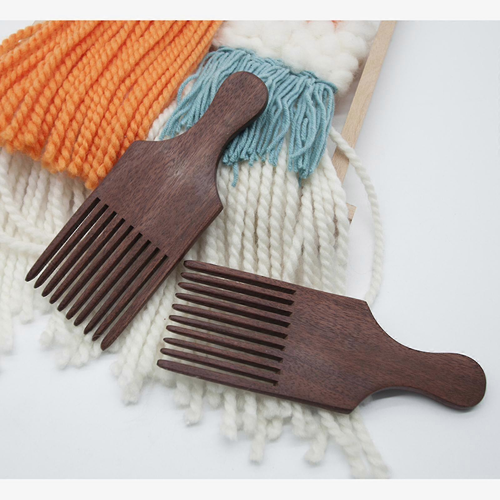 Wood Weaving Loom Comb Crafting Fabric Making Loom Machine Braided ...