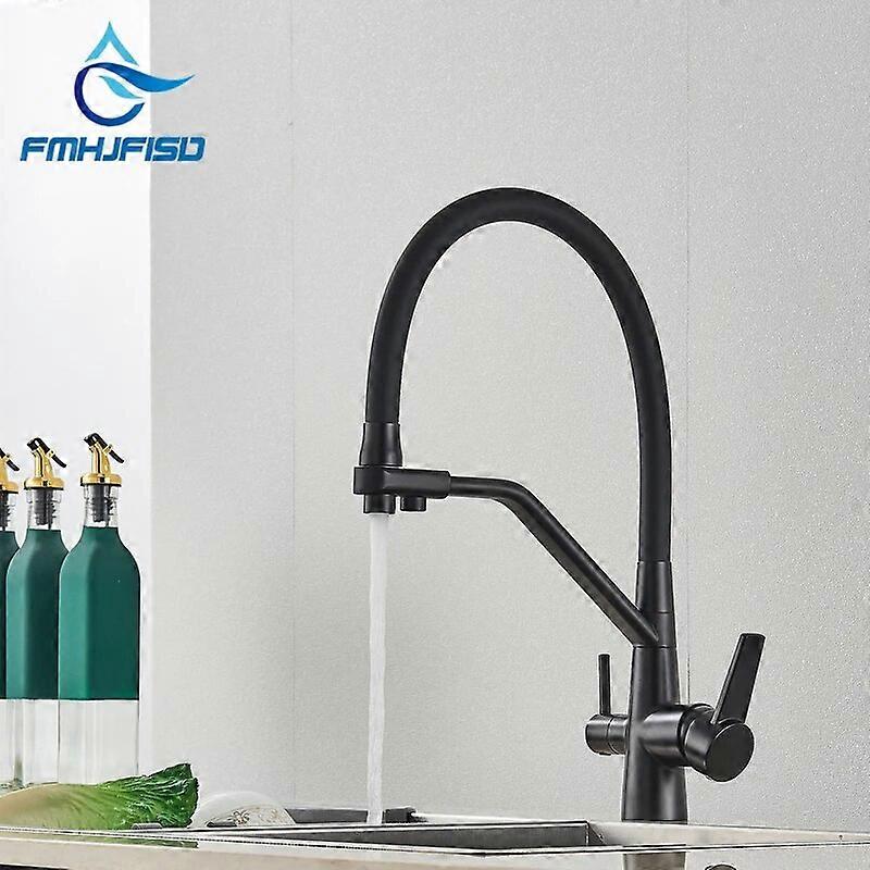 Filtered Kitchen Faucets Purification Kitchen Tap 360 Rotate Water ...