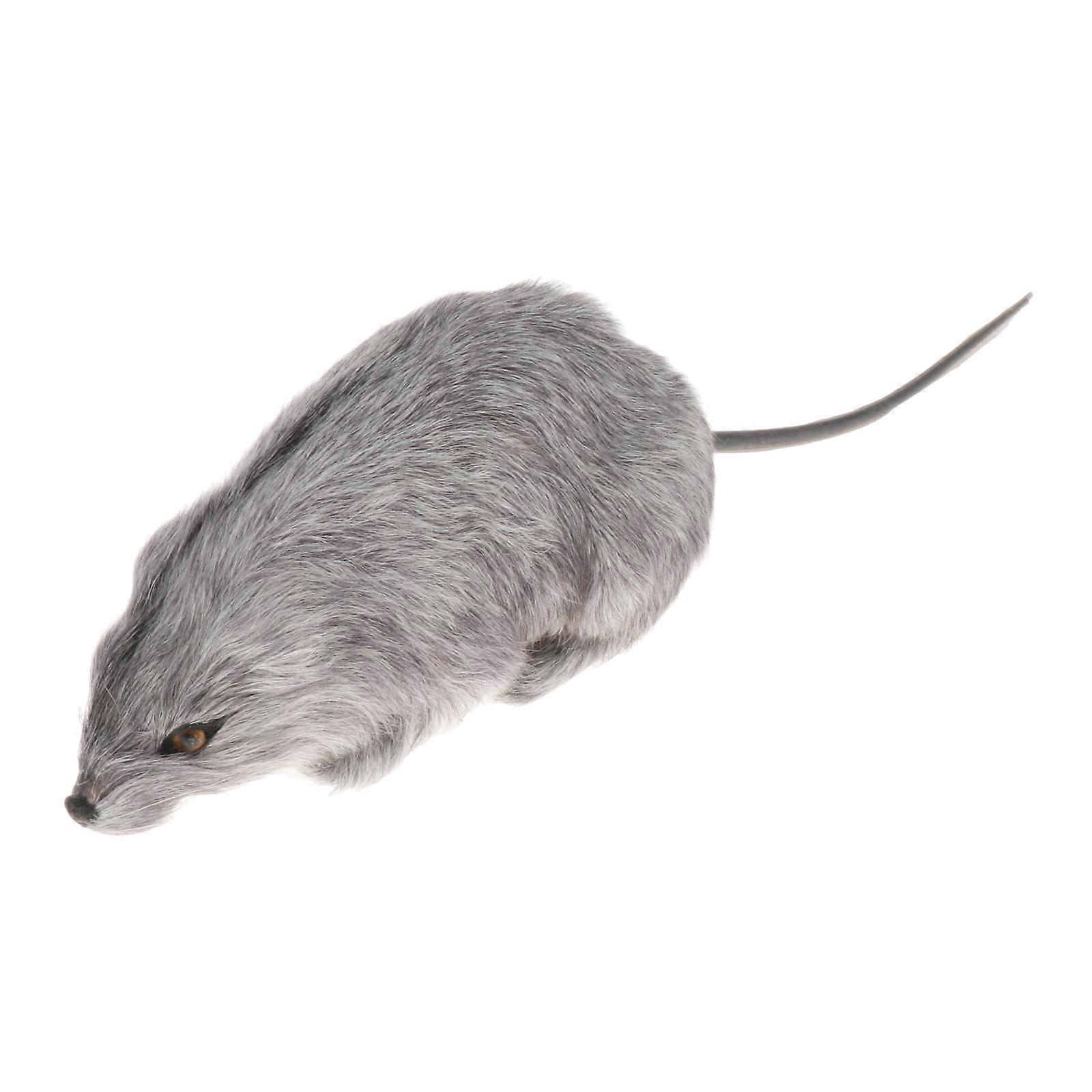 Realistic Mouse Figure Halloween Home Dashboard Decor Gift Prank Props ...