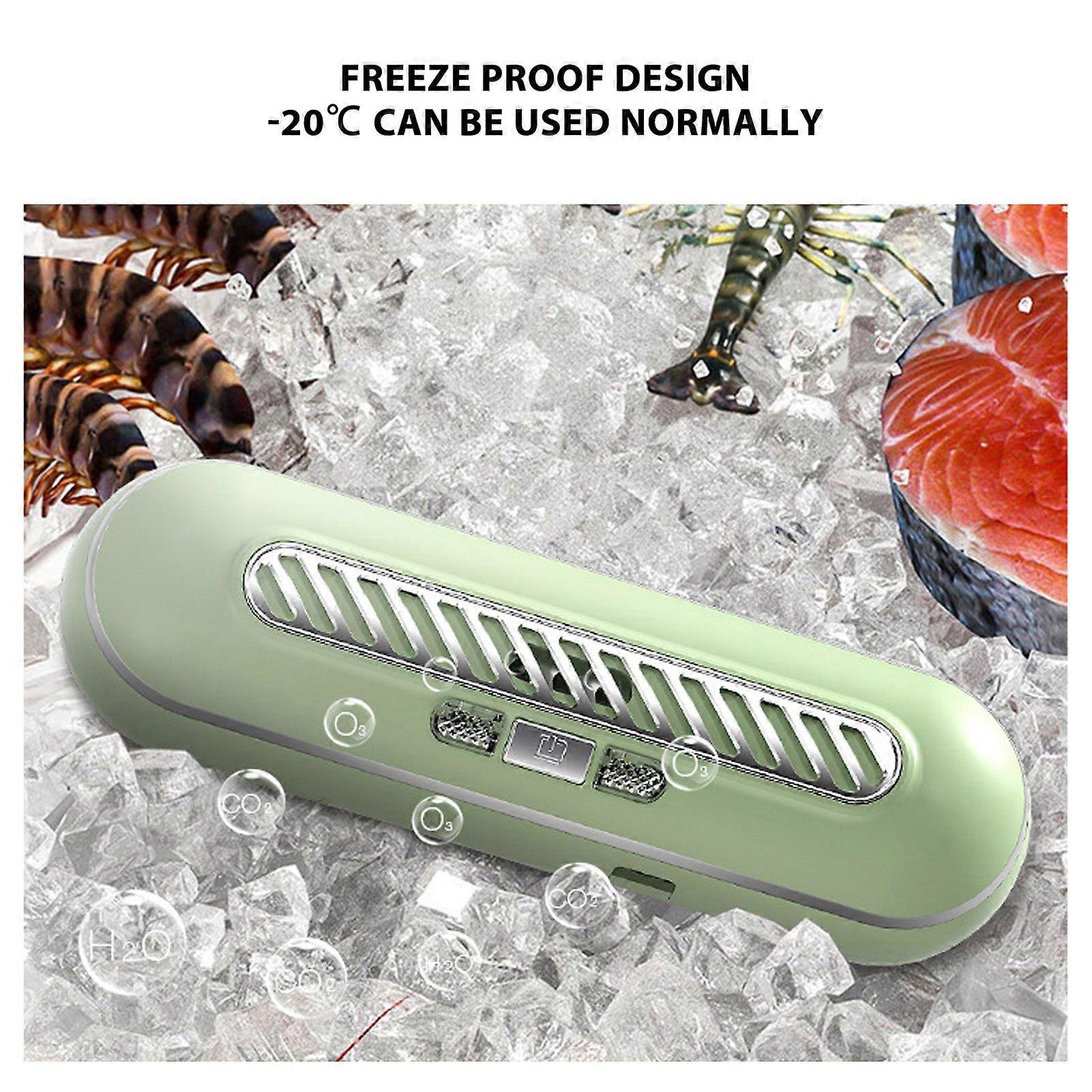 Electric Fridge Deodorizer Green 1200mAh USB Rechargeable Portable Anti ...