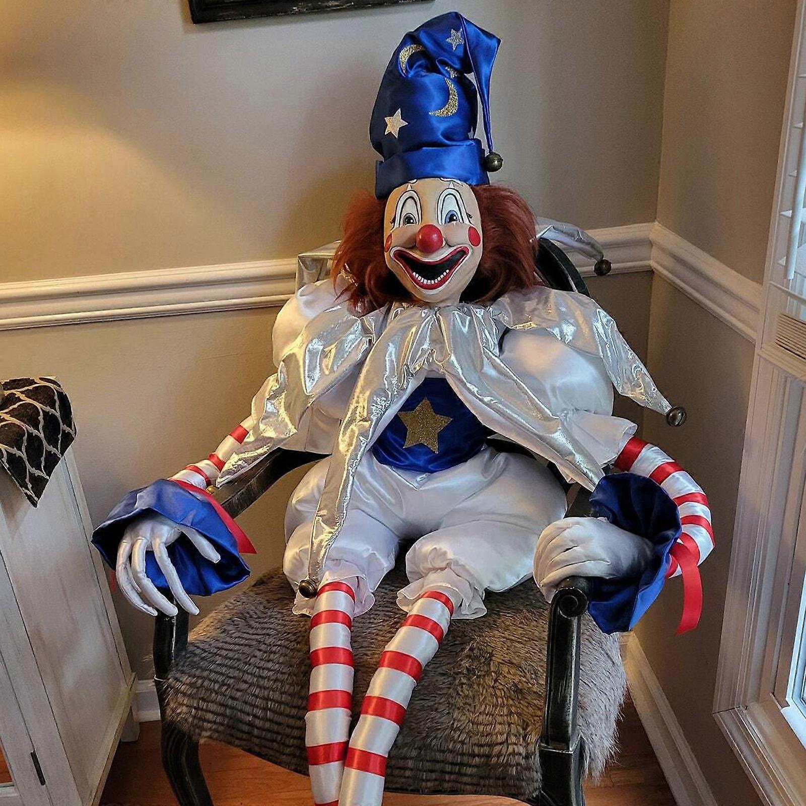 Handmade Creepy Clown Doll Inspired by Poltergeist Halloween Decor ...
