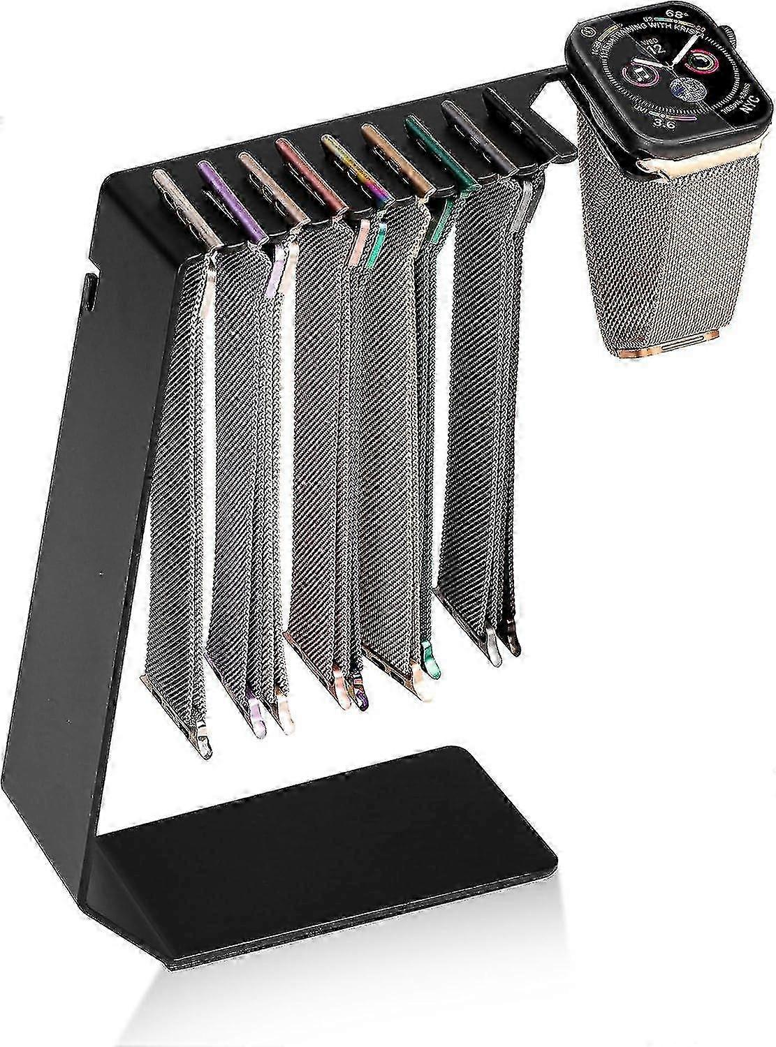 Stainless Steel Apple Watch Band Organizer Desk Hanger with Charging ...