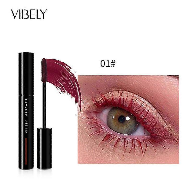 Eye Lashes Vibrant Colors Bold Blue Green Red Mascara Curling Eye ...