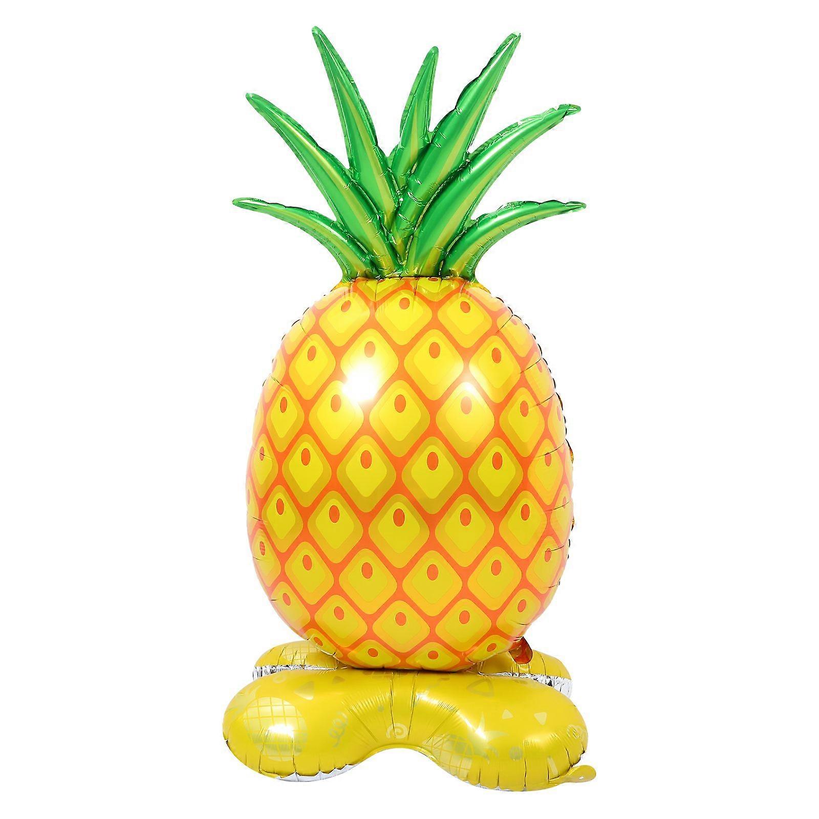 Pineapple Shaped Inflatable Balloon Hawaiian Party Balloon Large Size ...