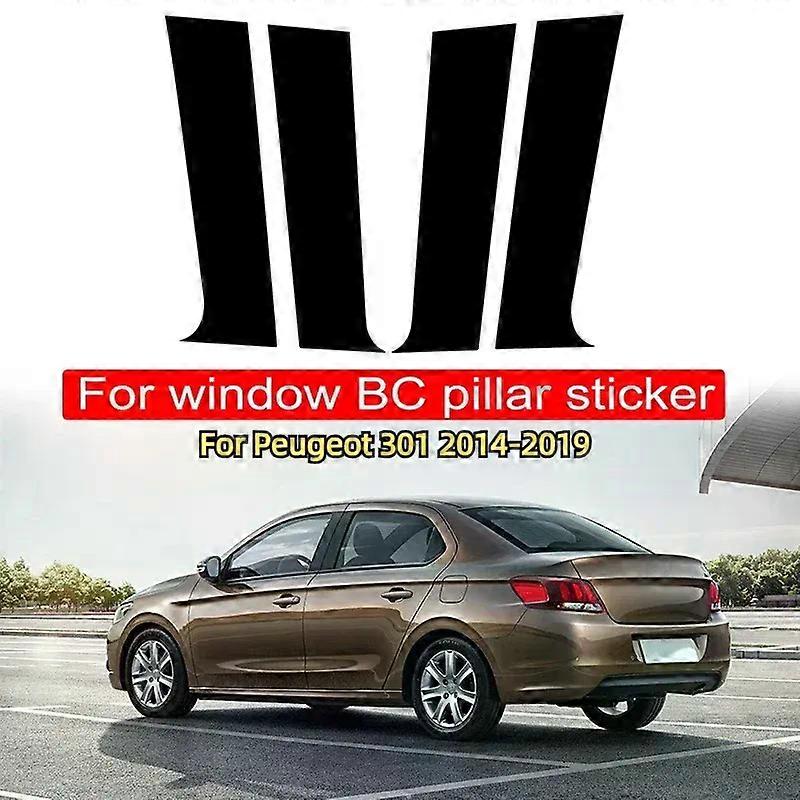Door Window Decoration Trims Pillar Posts Stickers Suitable for Peugeot ...