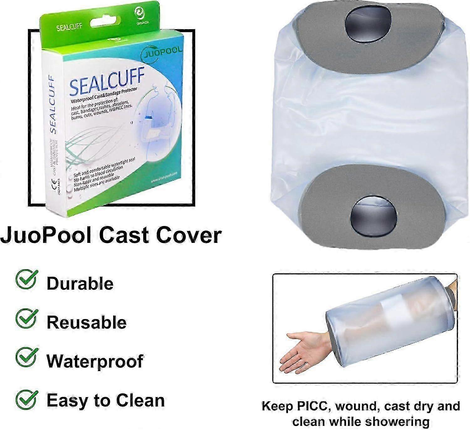 PICC Line Shower Cover for Upper Arm Reusable Waterproof PICC Line ...