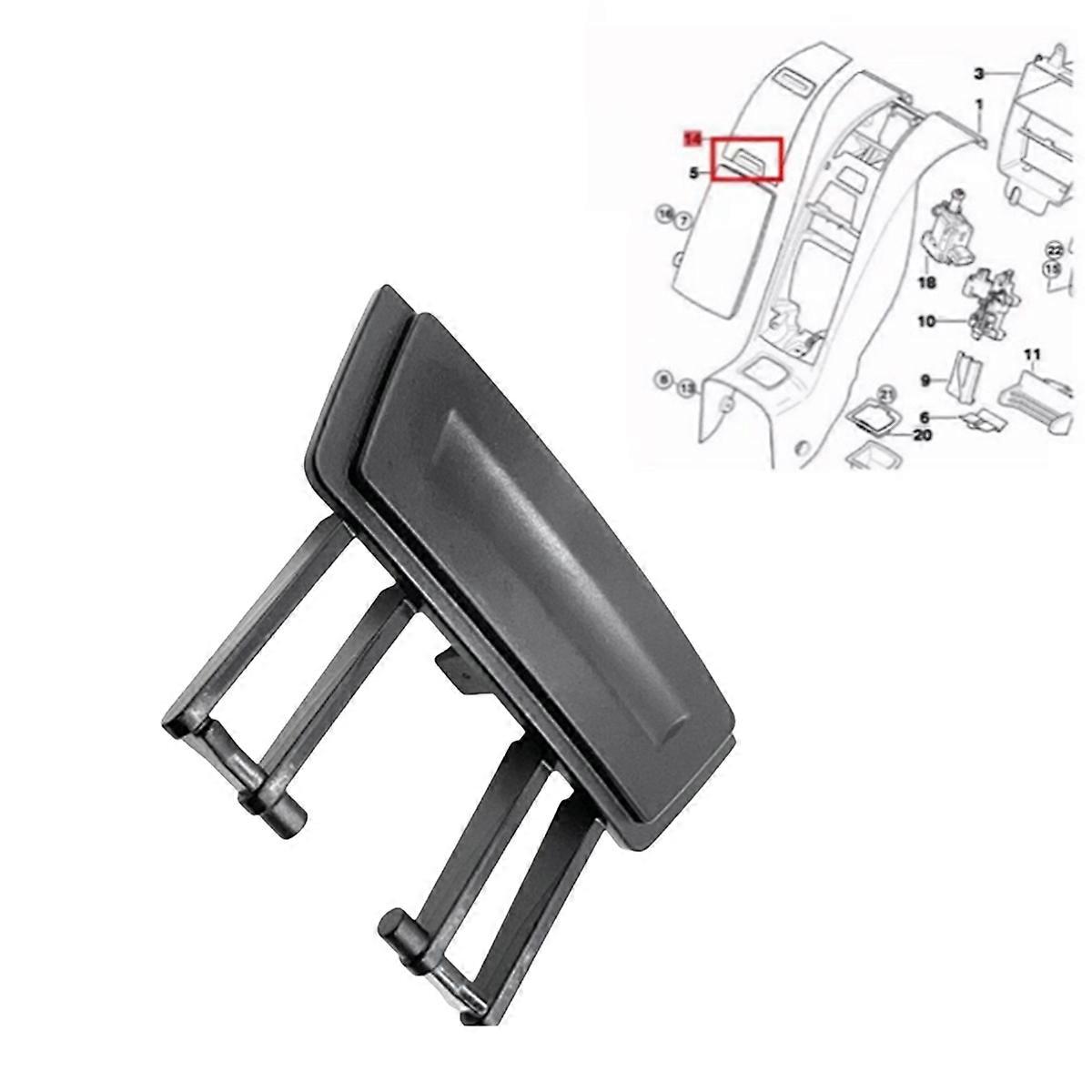 Car Rear Center Console Storage Box Switch Handle Storage Box Tray ...